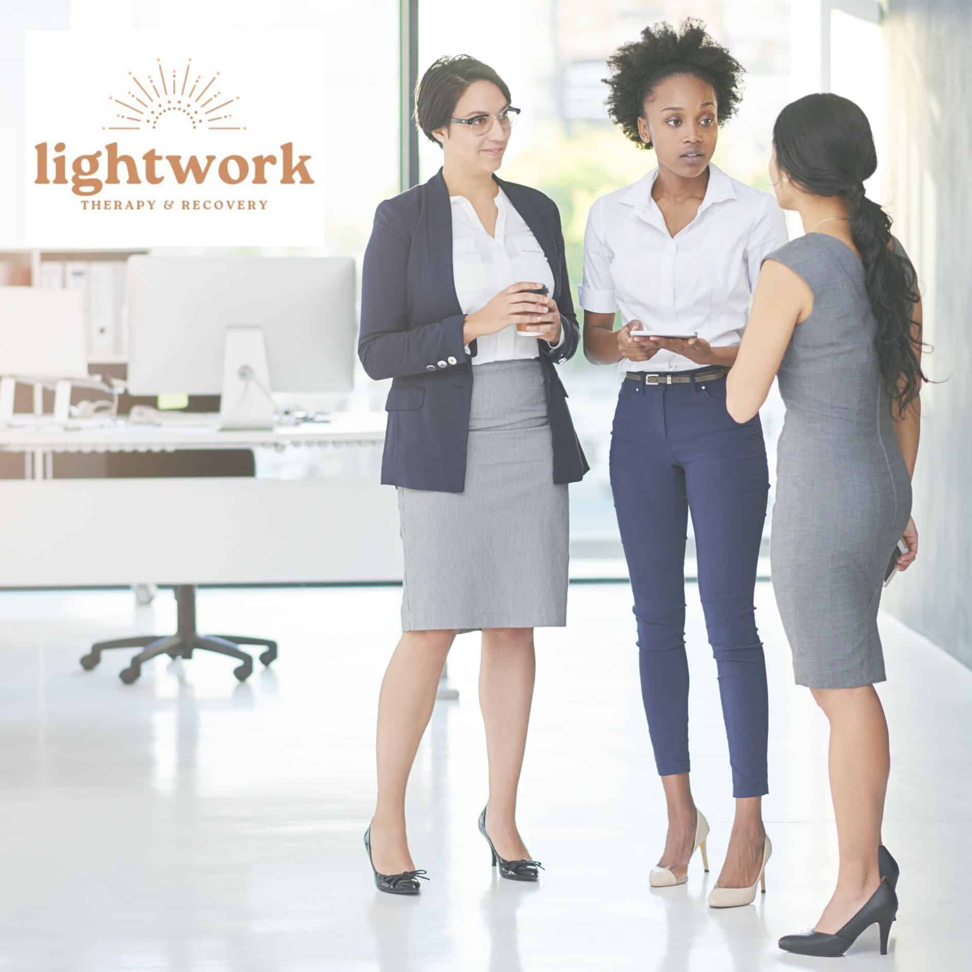 Women S Mental Health In The Workplace Lightwork Therapy Recovery